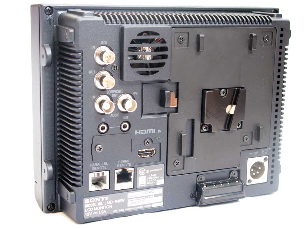 Sony LMD-940W 9" portable HD monitor - Media Dog Hire